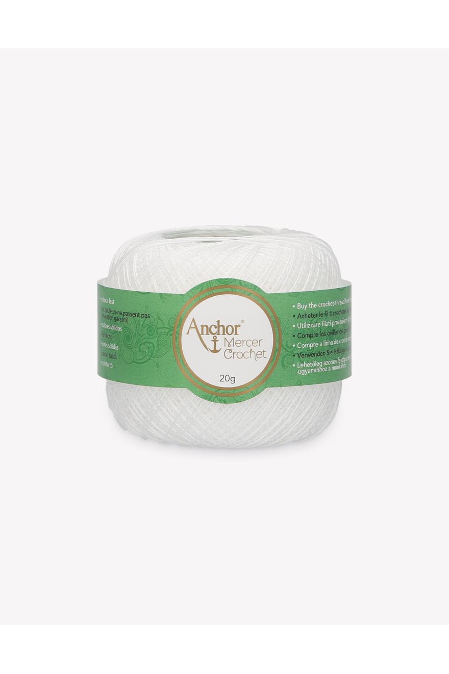 Anchor Mercer Crochet #60 10x20g - Mercer - DMC