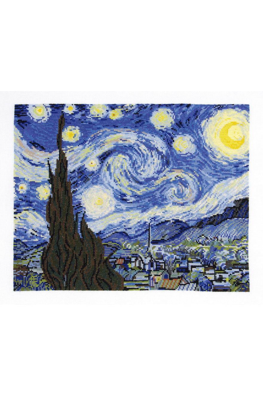 Kit point de croix - La Nuit Étoilée V.Van Gogh - Kits - DMC